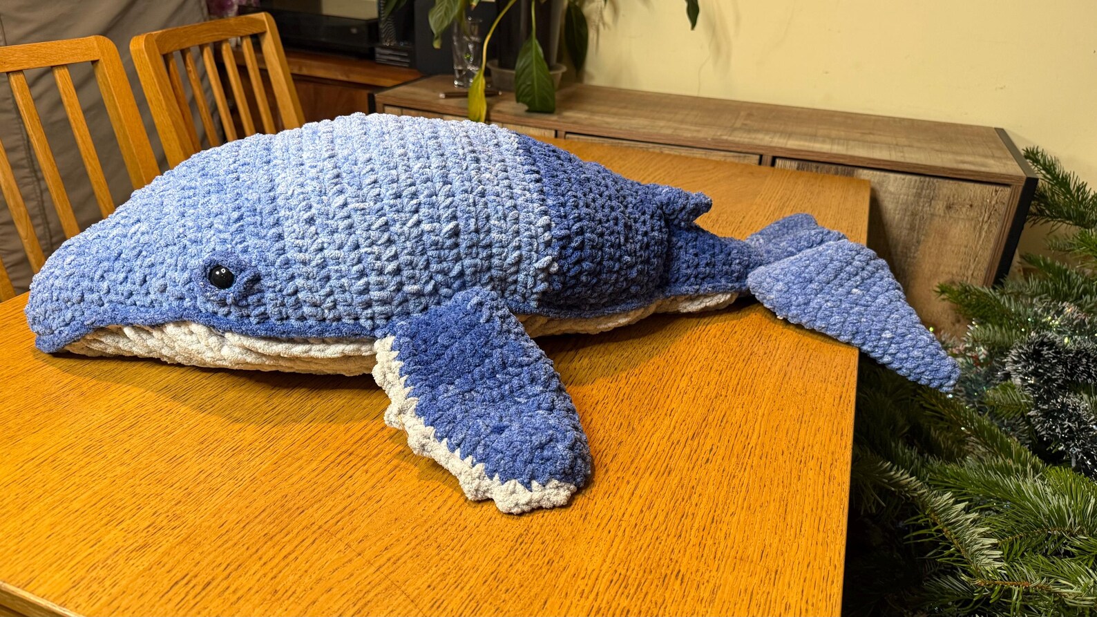 Hugo the Humpback Whale - Crochet Item, Made to Order - Etsy