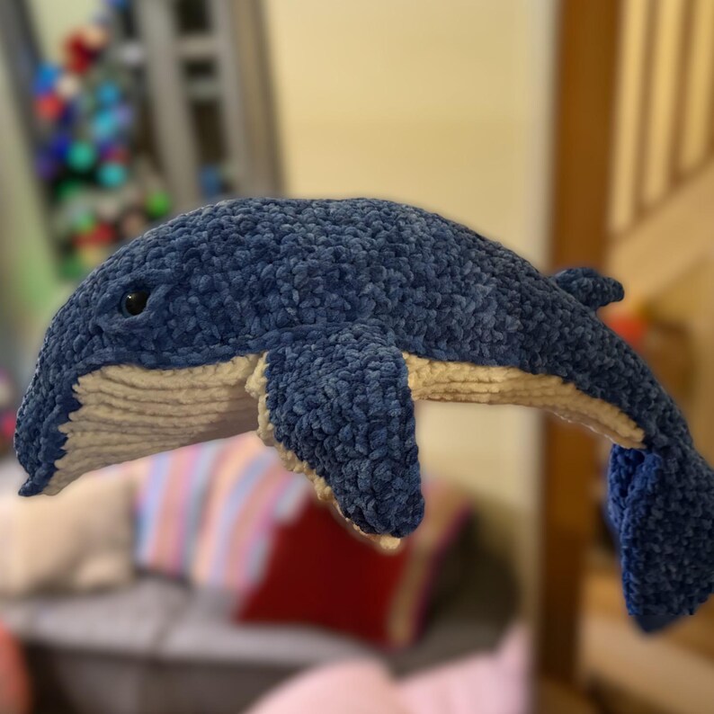 Hugo the Humpback Whale - Crochet Item, Made to Order - Etsy
