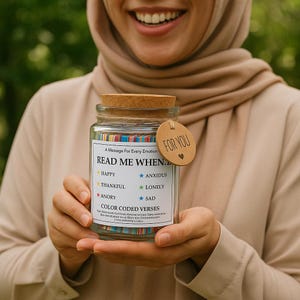 Quran Verse Jar – Islamic Gift | 90+ Color-coded Dua | Muslim Home ...