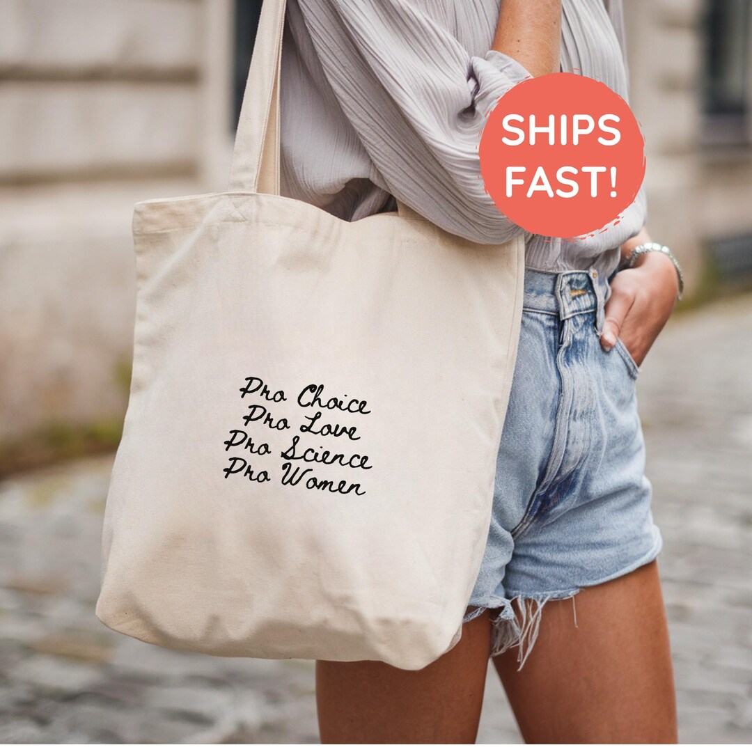 Feminist Tote Bag, Pro Choice Tote Bag, Womens Rights Gifts, Anti ...