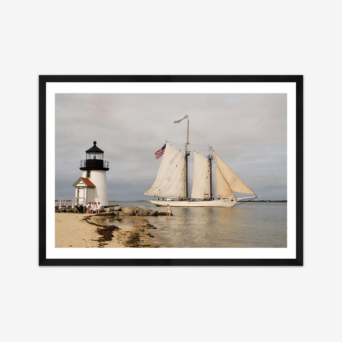 Nantucket Brant Point Photography - Print Only or Framed, Wall Art ...