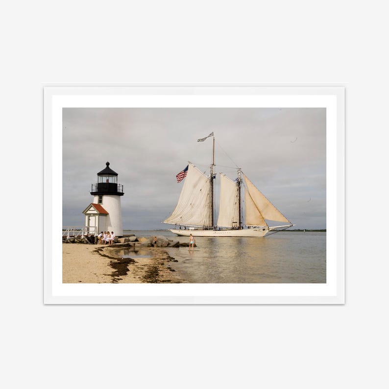 Nantucket Brant Point Photography - Print Only or Framed, Wall Art ...