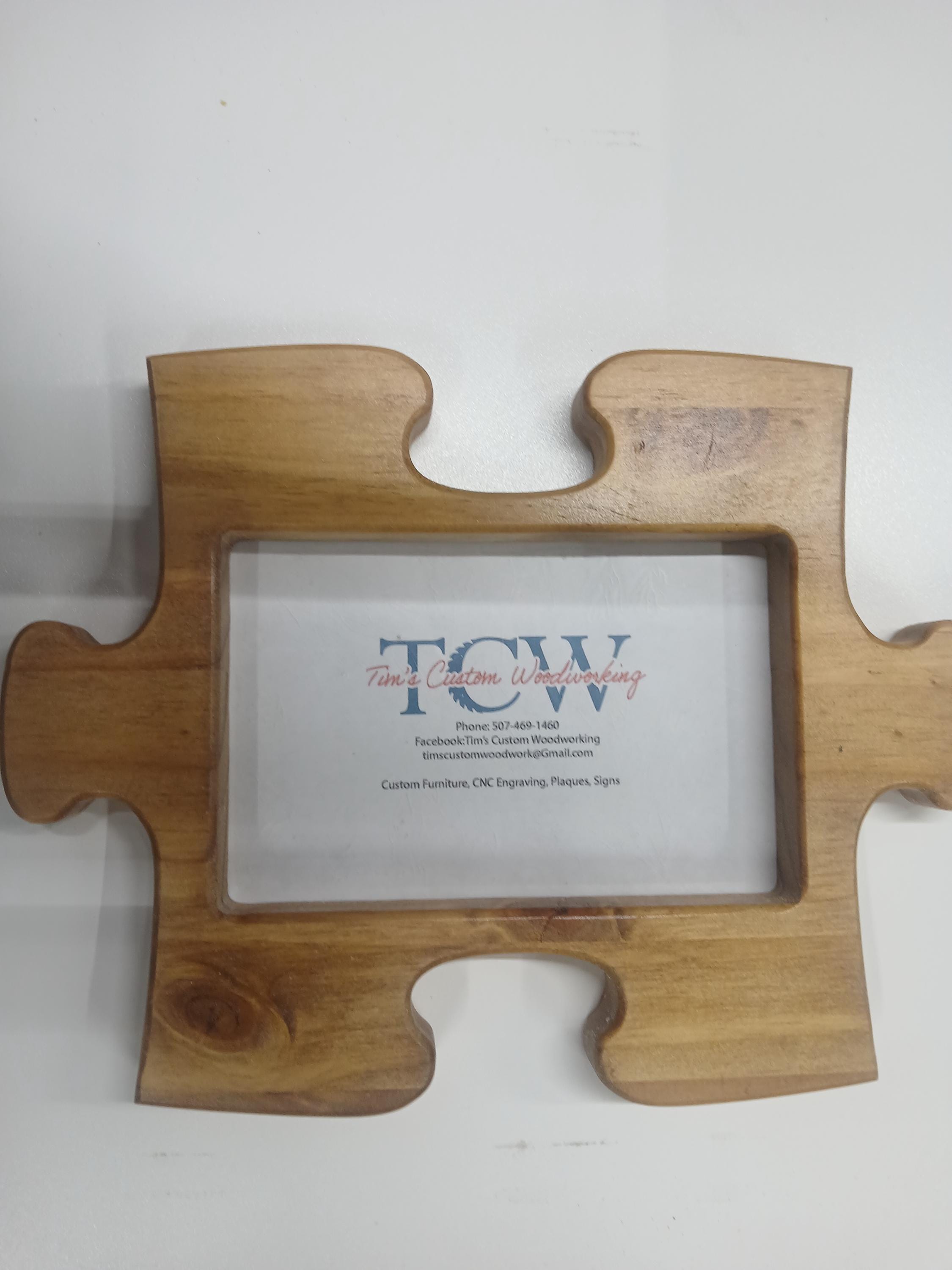 Puzzle Piece Picture Frame - Etsy