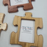 Puzzle Piece Picture Frame - Etsy