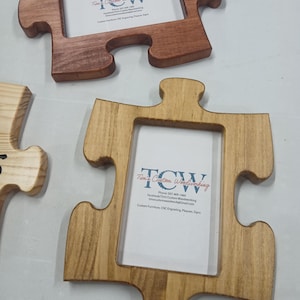 Puzzle Piece Picture Frame - Etsy