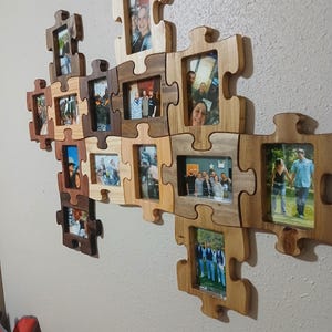 Puzzle Piece Picture Frame - Etsy