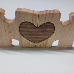 Personalized Heart Puzzle - Etsy