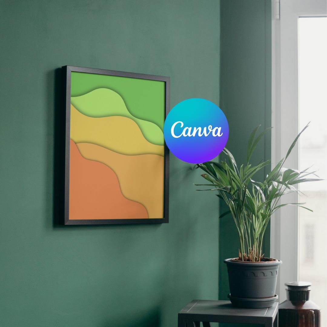 Printable A3 Wall Art Canva Template - Etsy