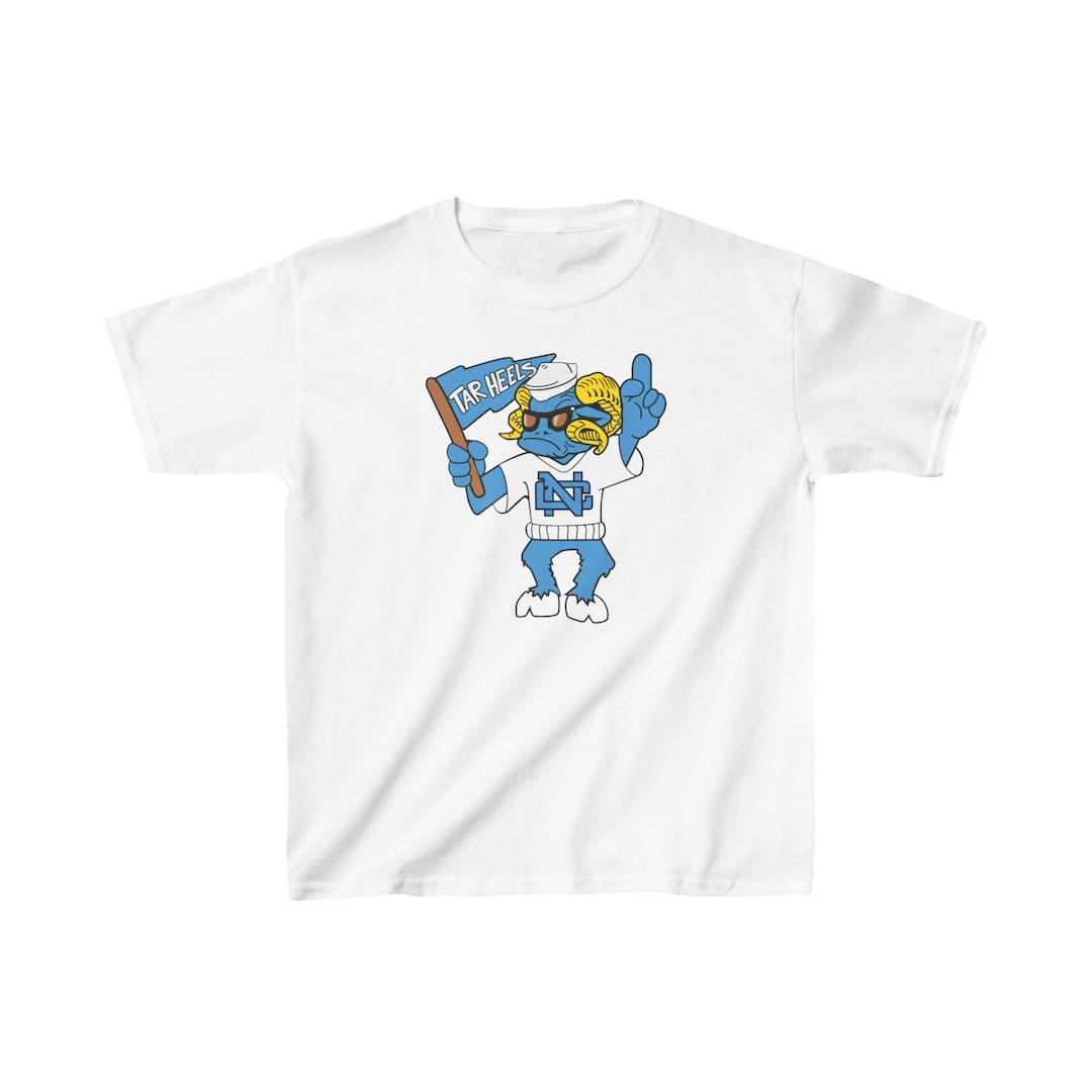 Retro 80s UNC Ramses Kids Heavy Cotton™ Tee - Etsy