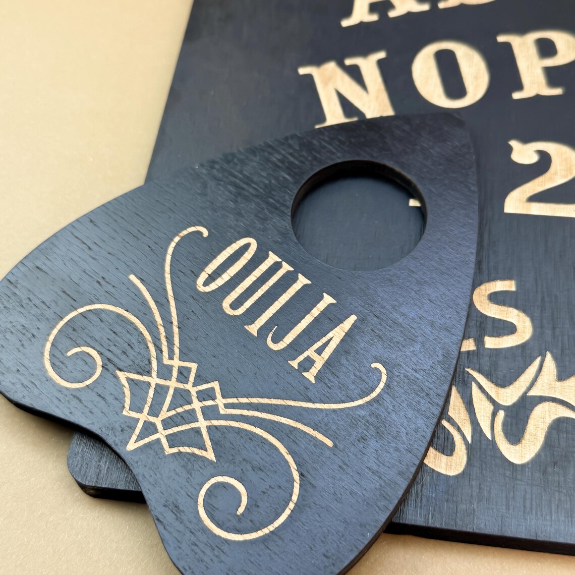 Ouija Board Divination Boards Handcrafted Wooden Ouija Planchette ...