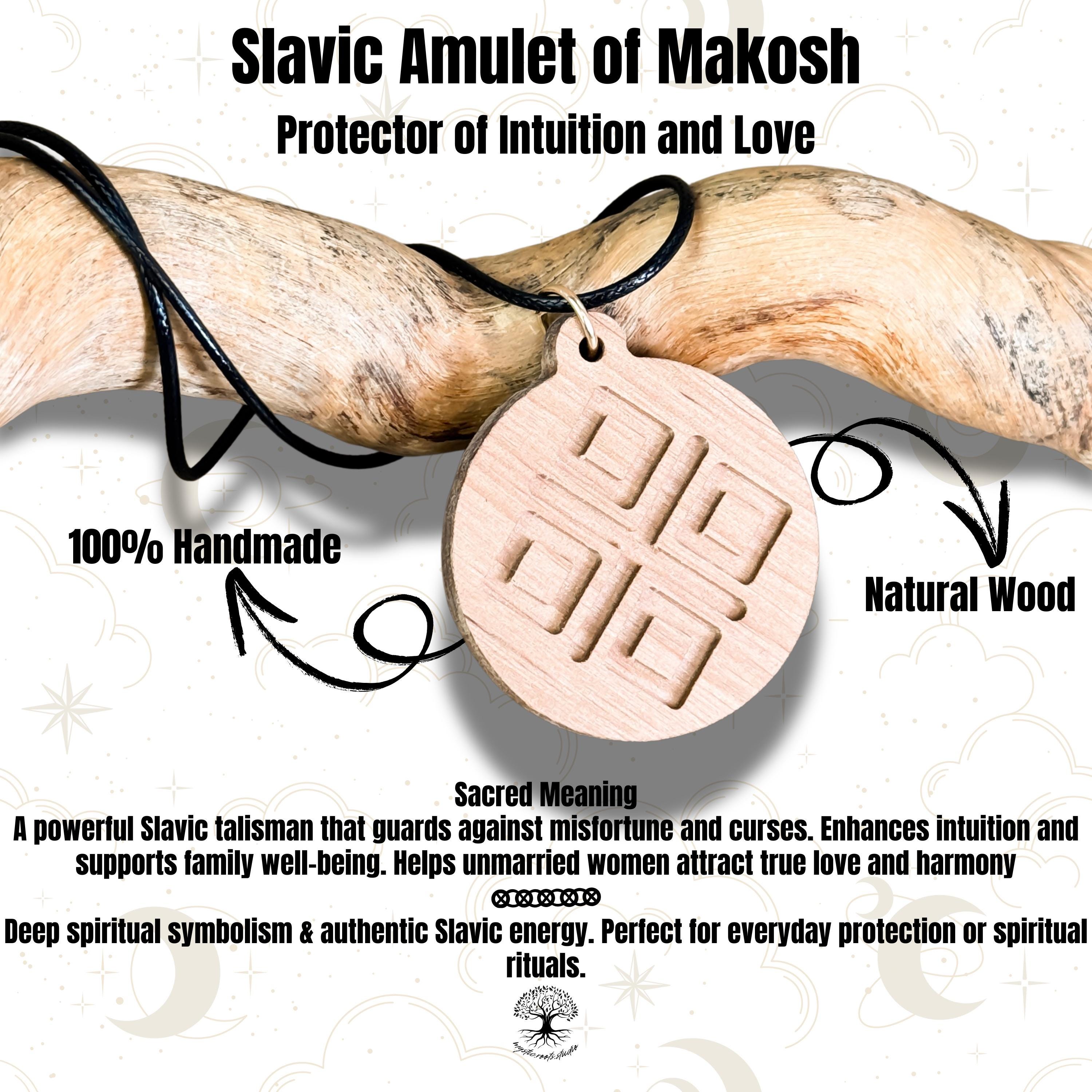 Protection Amulet Slavic Makosh Symbol for Magic Rituals Fertility ...