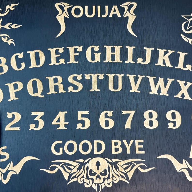 Ouija Board Divination Boards Handcrafted Wooden Ouija Planchette ...