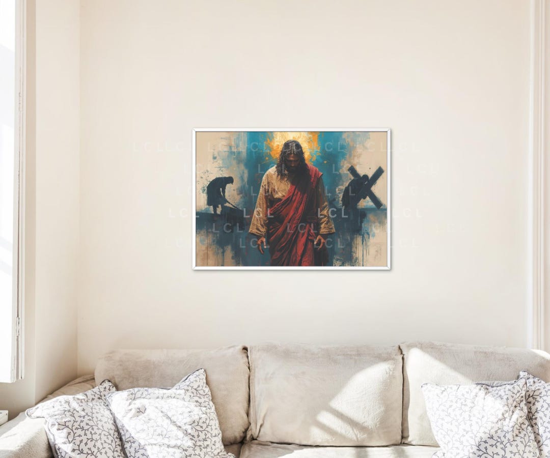 Carpenter to Christ: A Portrait of Faith - Etsy