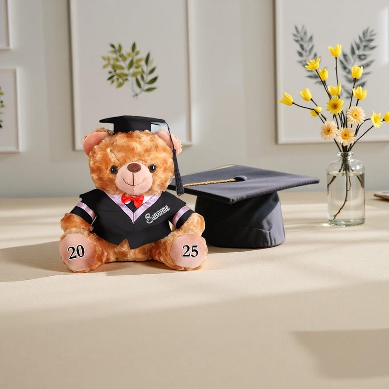 Custom Graduation Bear 2025, Personalized Graduation Bear With Name ...