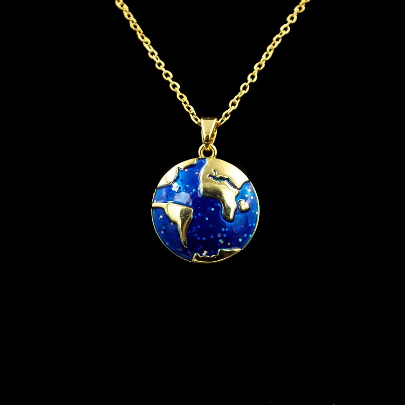 World Necklace - Etsy