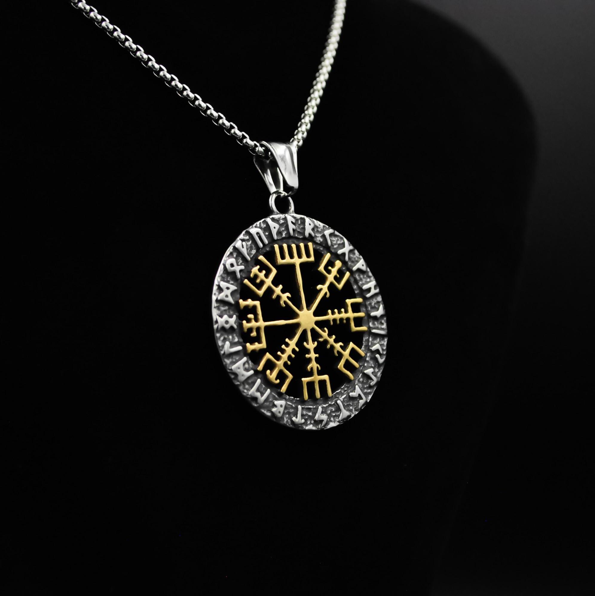 Runes Talisman Necklace, Runes, Rune Alphabet Pendant, Rune Necklace ...