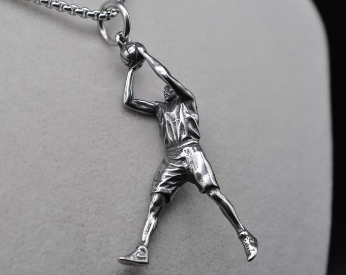 Basketball Necklace, Kobe Bryant, Kobe Brytant Pendant, NBA Pendant ...