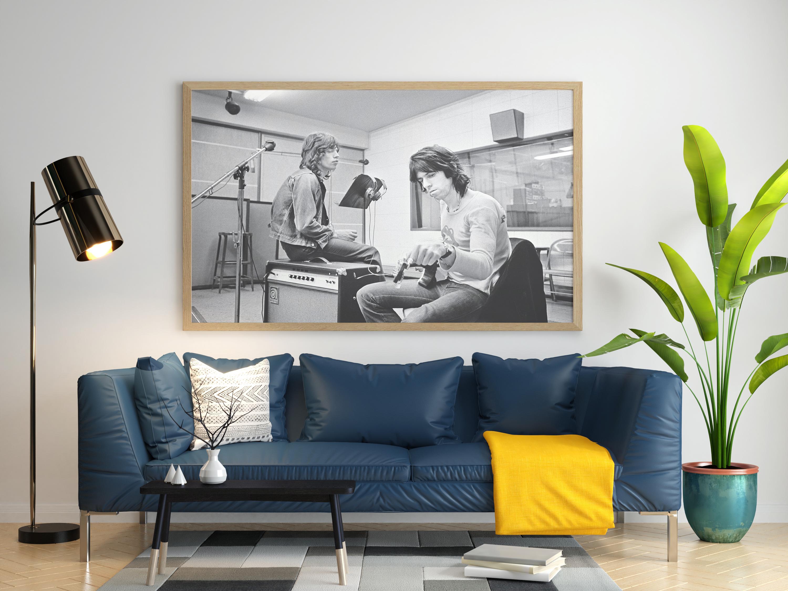 Keith and Mick Poster, Rolling Stones, Classic Rock, Photo Print 60s ...