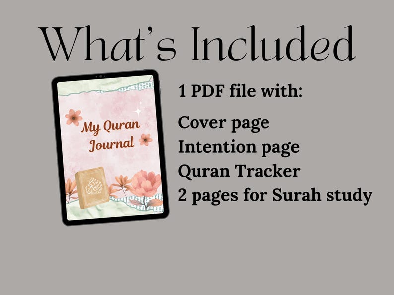 Quran Study Journal, Surah Study & Reflection, Quran Study, Quran ...