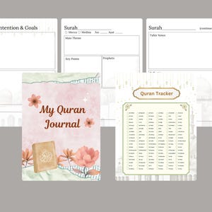 Quran Study Journal, Surah Study & Reflection, Quran Study, Quran ...