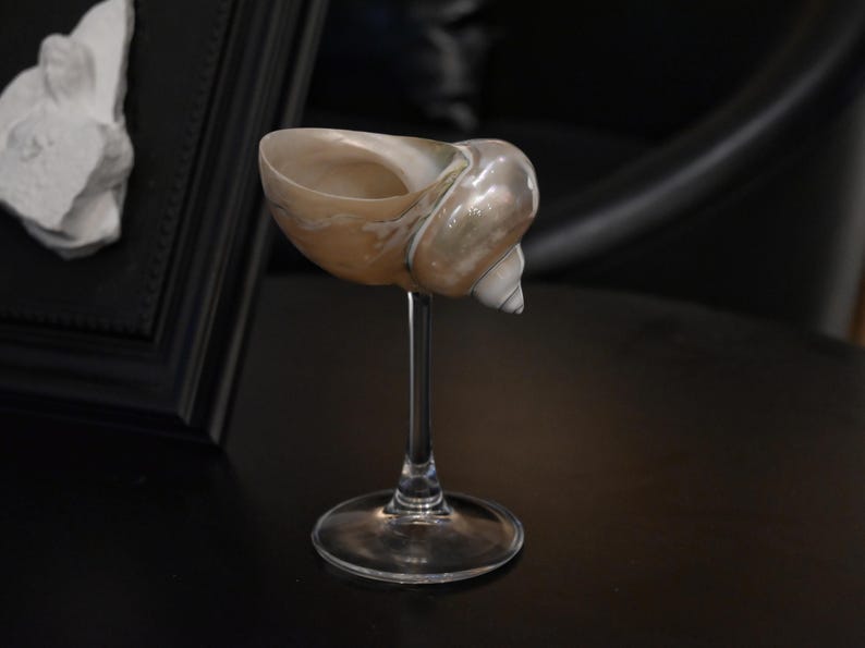 Customized Goblet, Handmade Conch Cup, Shell Cup, Exquisite Charms ...