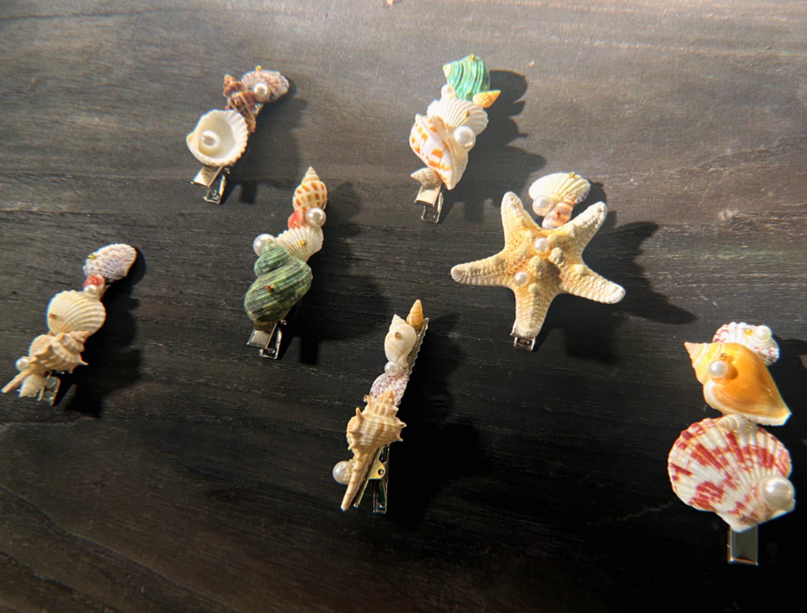 Hair Clip, Seashell Hair Clip, Mermaid Hair, Wedding Hair, Beach Vibes ...
