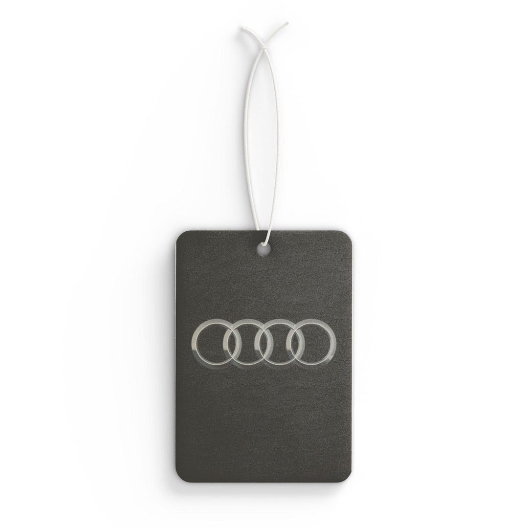 Car Air Freshener With Audi Logo, Car Accessory, Car Decor, Car Scent, Car Fragrance Gift, Car ...