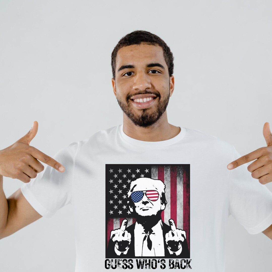Political Trump PNG Trump Guess Who's Back Make America Great Again ...