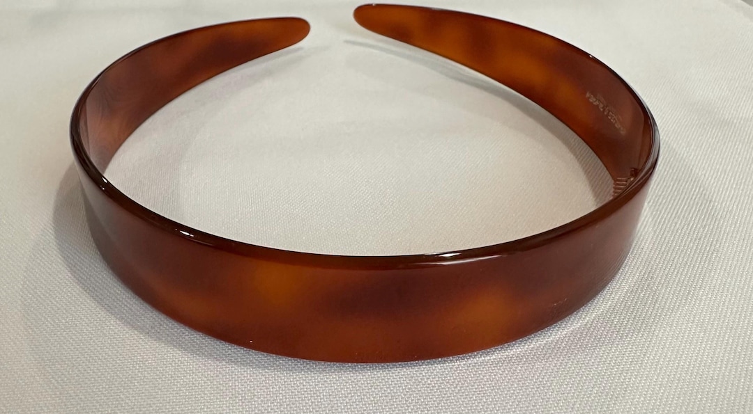 Charles J. Wahba Handmade Mock Tortoise Headband. Made in France - Etsy