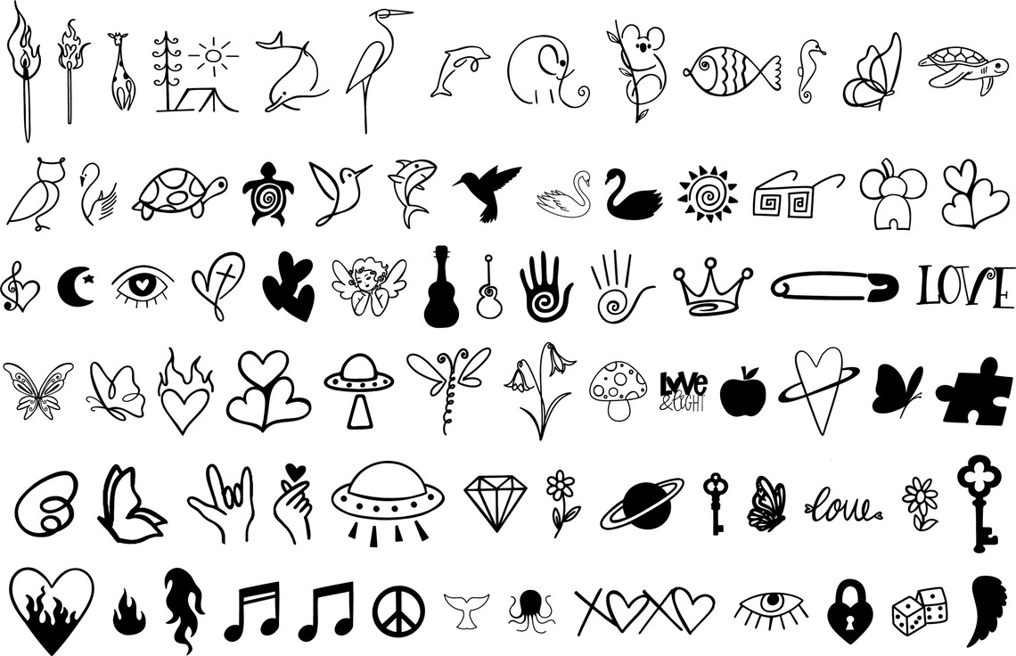150+ SVG Doodles Bundle - Etsy