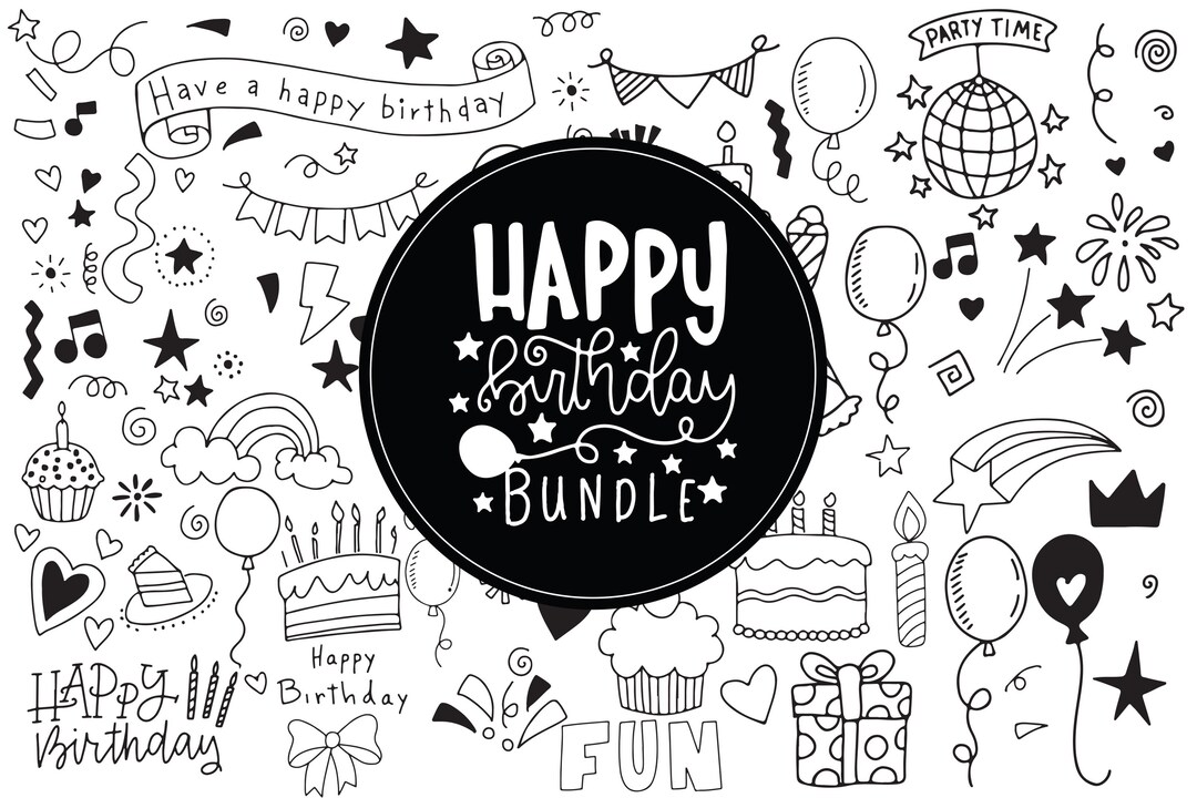 Happy Birthday Bundle - Etsy