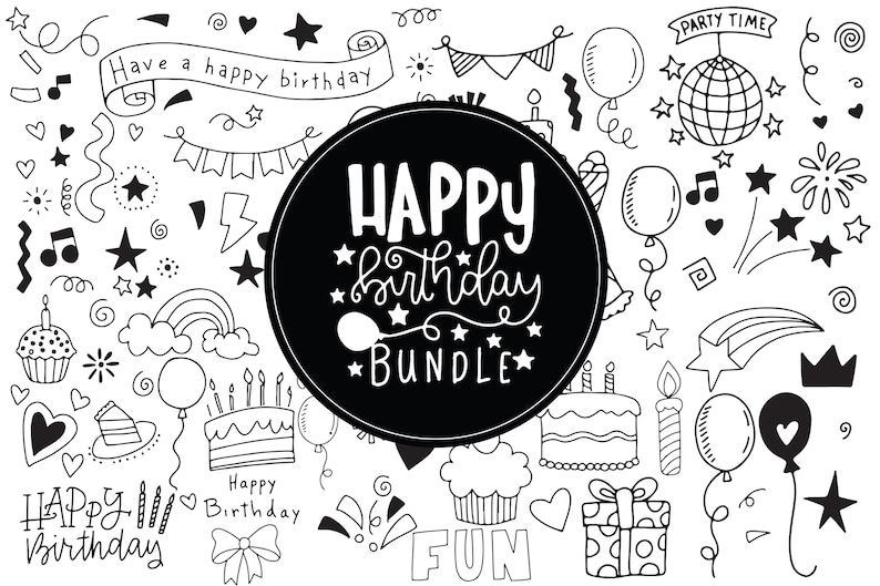 Happy Birthday Bundle - Etsy