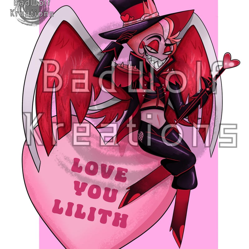 Hazbin Valentines Merch - Etsy