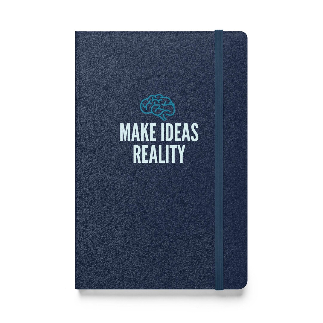 Make Ideas Reality Notebook - Etsy