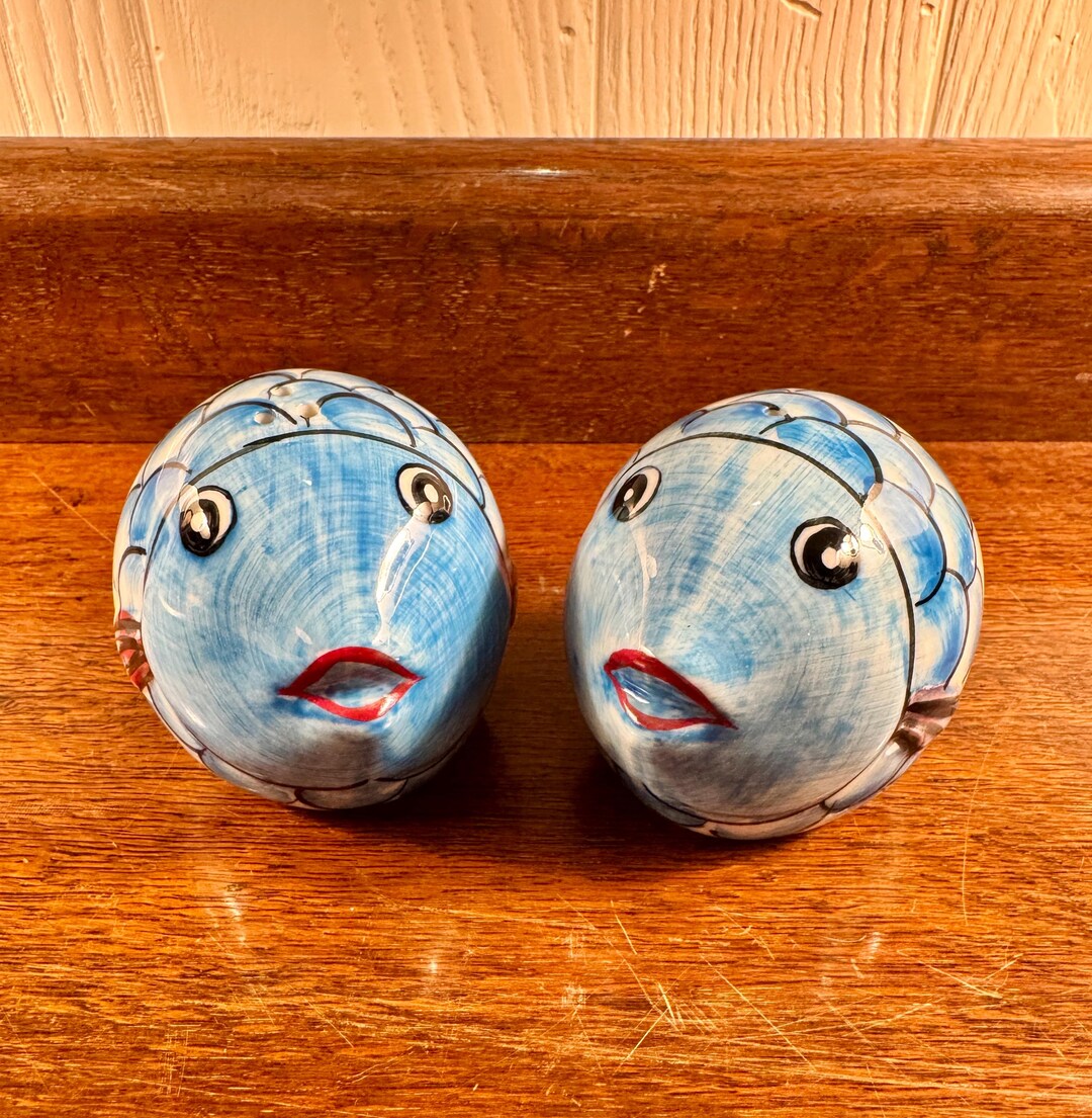 Andrea by Sadek Fisher Ceramic Salt and Pepper Shaker Set Featuring ...