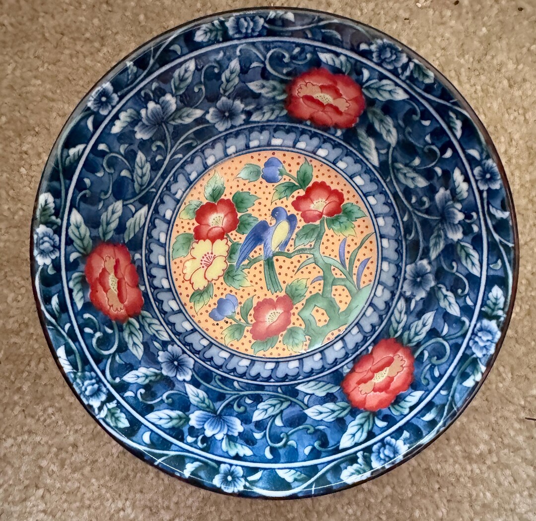 Juzan Gama Japanese Kutani Porcelain Soup Bowl - Etsy
