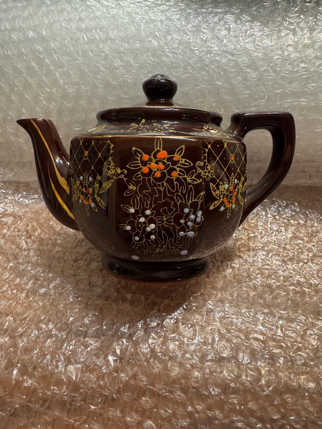 Vintage 1950’s Japanese Redware Teapot - Etsy