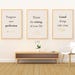 Minimalist Motivational Poster Set – Modern Digital Download Wall Art ...