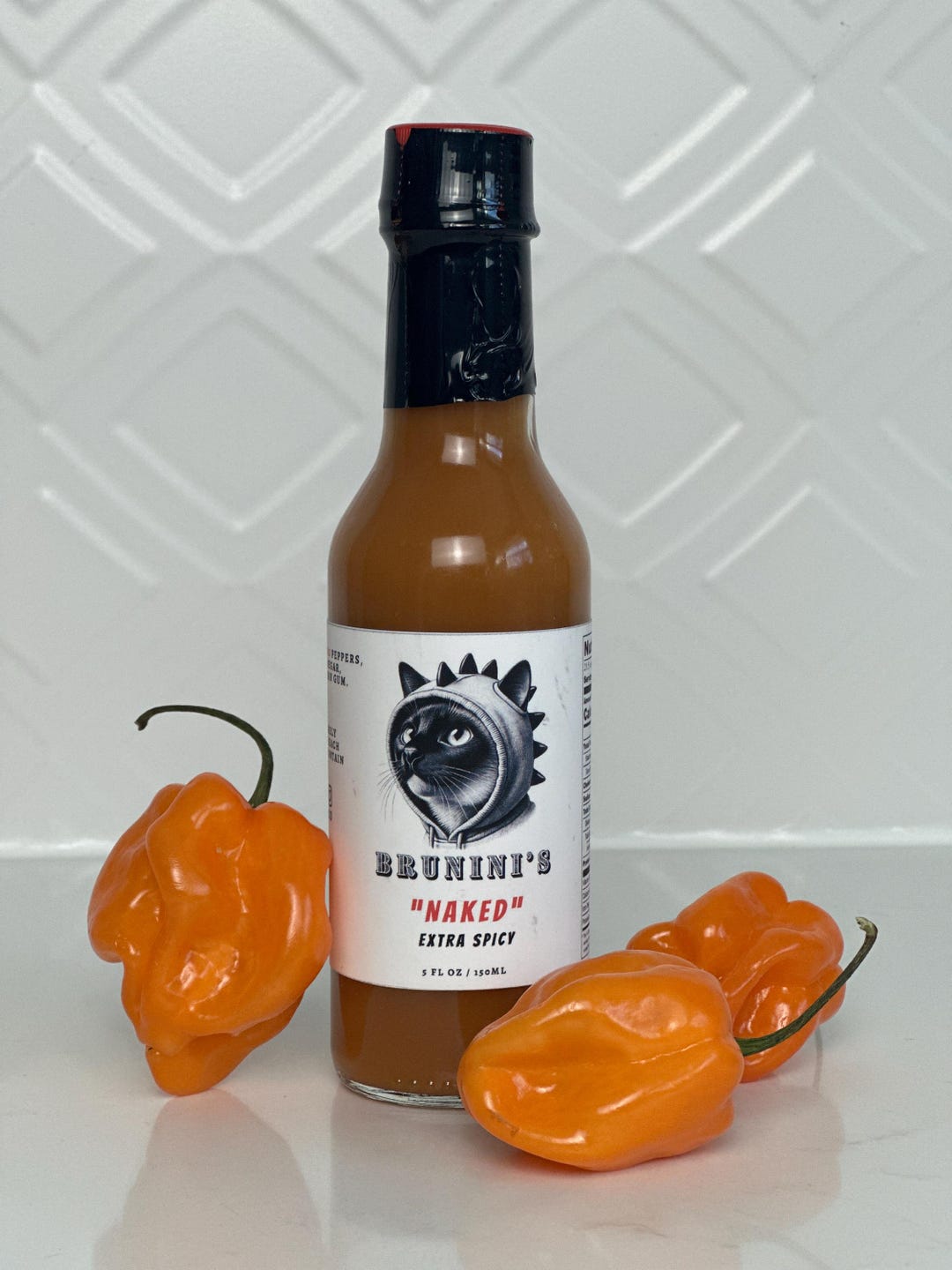 Brunini's Naked | Extra Spicy Hot Sauce - 5 Fl Oz - Etsy