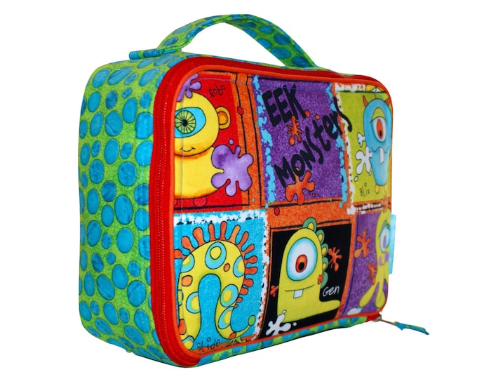 Monsters Lunch Box - Etsy