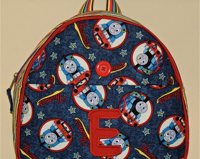 Thomas the Train Custom Toddler Backpack - Etsy