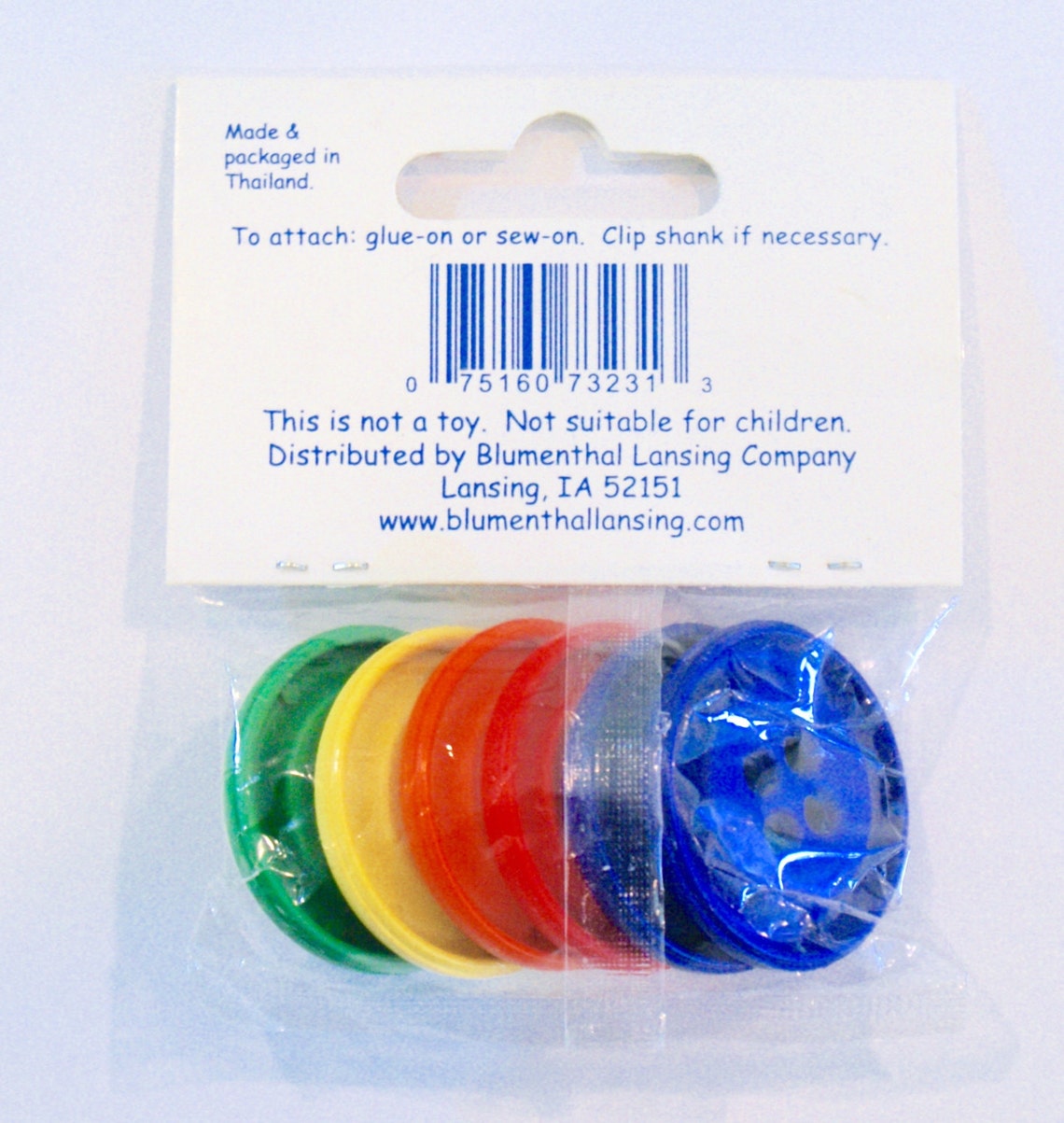 Favorite Findings Big Basic Buttons, Primary 428977 - Etsy