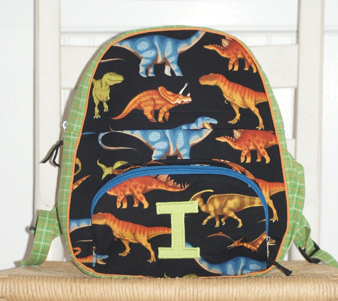 Dinosaur Custom Backpack - Etsy