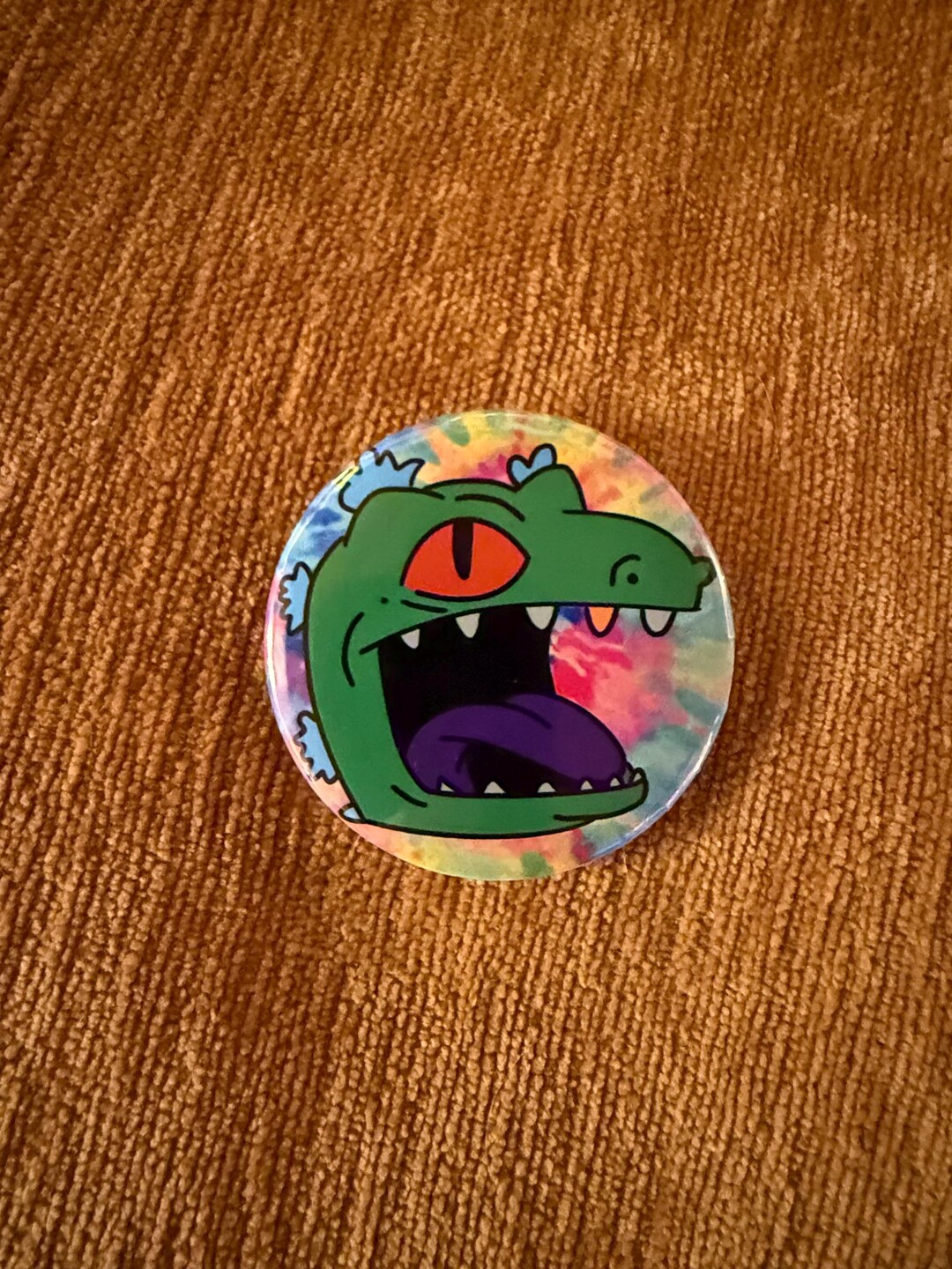 REPTAR Pin | 2 Inch Retro 90s Rugrats Nostalgia Button | Funny ...