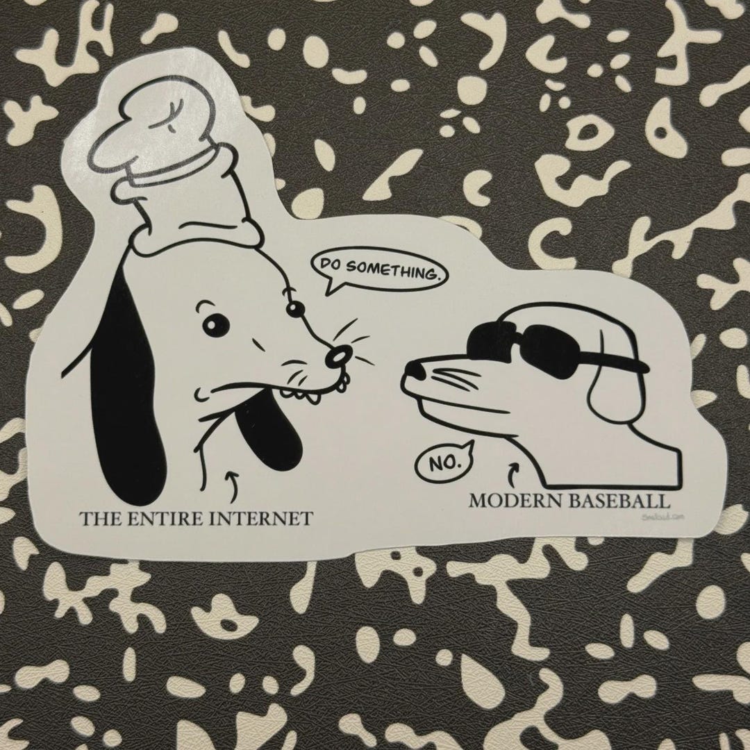 Funny Modern Baseball Sticker Emo Band Internet Humor - Etsy