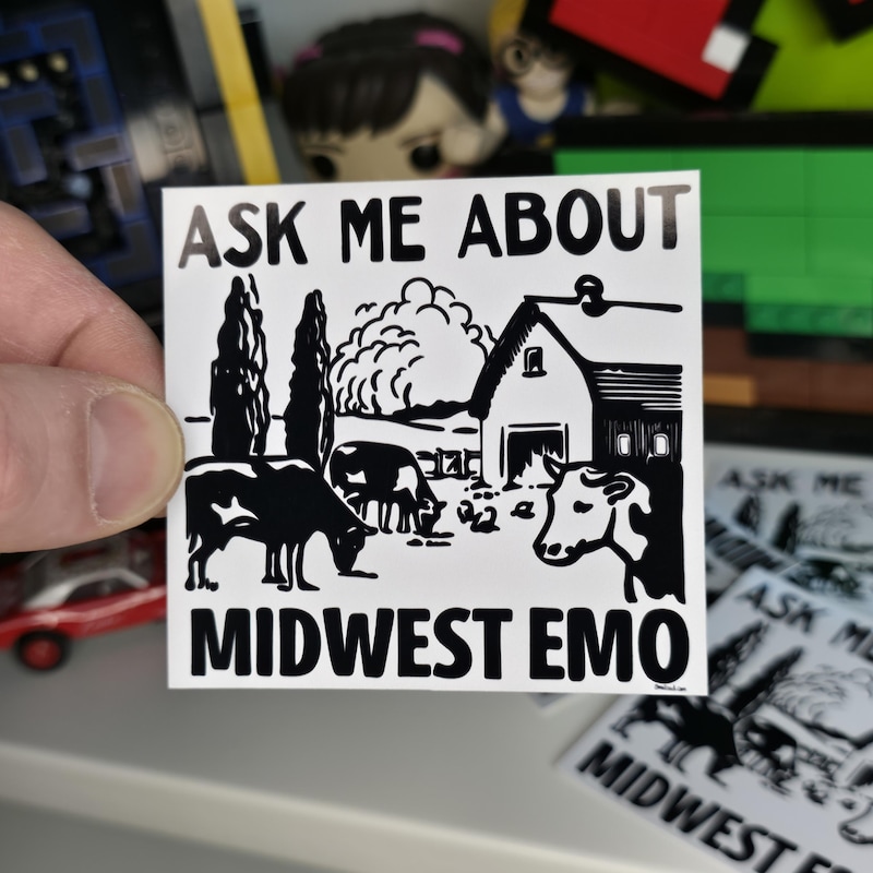 Farm Scene Vinyl Stickers - Etsy