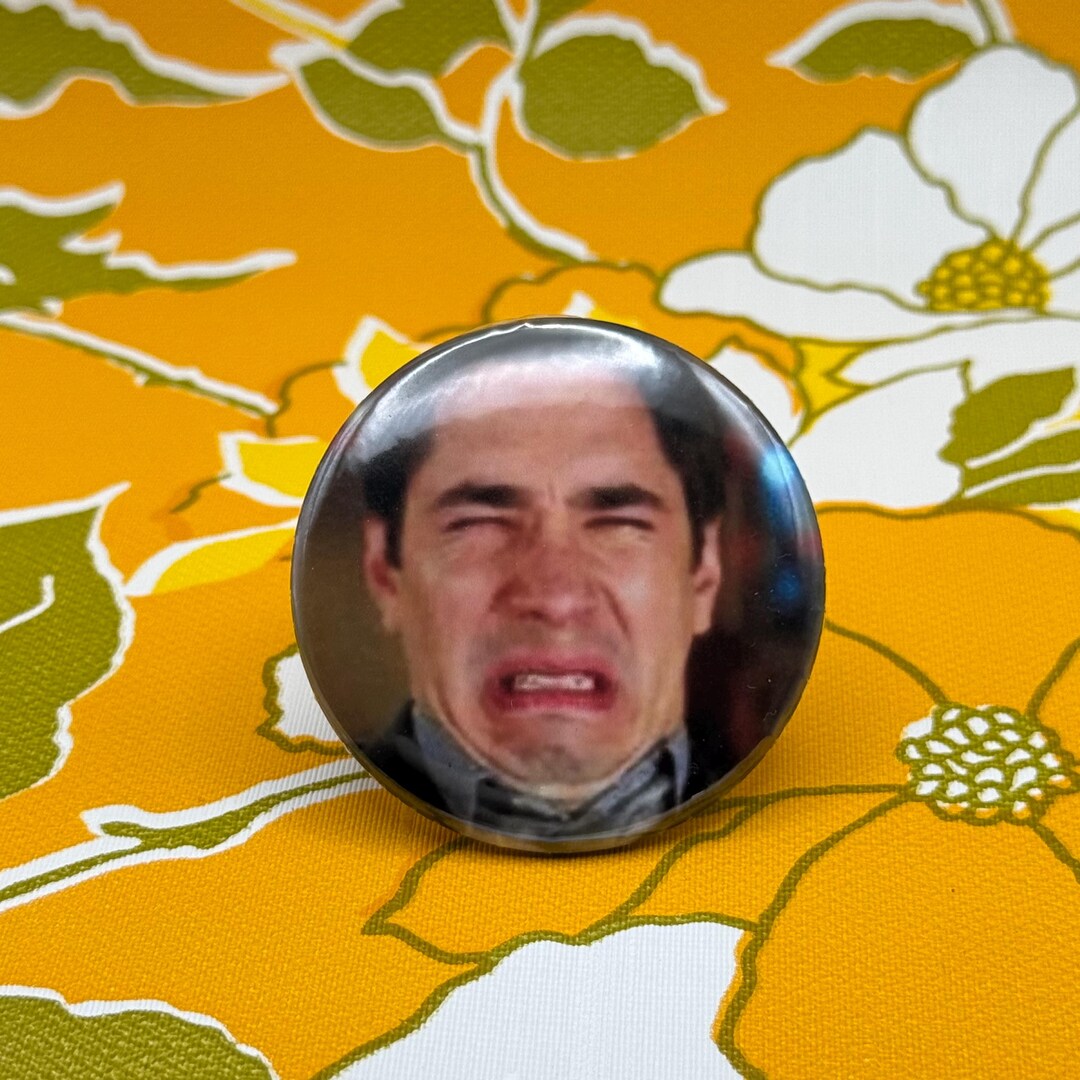 Justin Long Crying Reaction Button or Magnet - Etsy