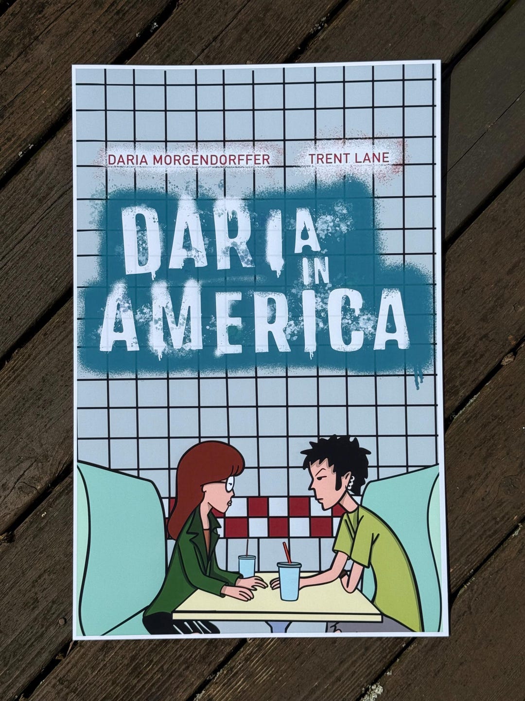 Daria in America X Dinner in America Art Print | 11x17 Kyle Gallner ...
