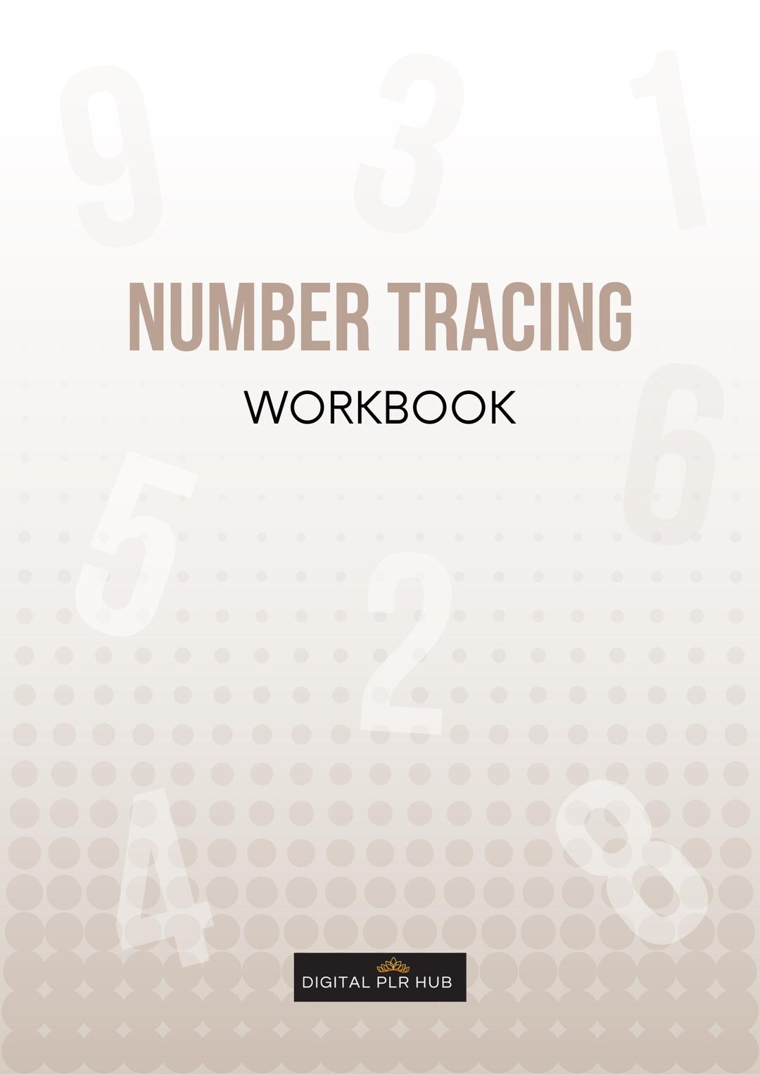 Number Tracing Workbook | Printable Learning Activities for Kids | Editable Canva Template - Etsy