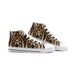 Realistic Tiger Shoe Animal Print Sneaker Pattern Shoe Unisex High Top ...